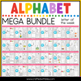 Alphabet Worksheet Mega Bundle – CraftedwithBliss