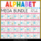 Alphabet Worksheet Mega Bundle – CraftedwithBliss