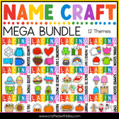 Name Craft For Kids MEGA Bundle – CraftedwithBliss