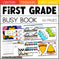 First Grade Busy Book – CraftedwithBliss