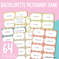 The Ultimate Bachelorette Pictionary Game - 64 Cards – CraftedwithBliss