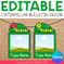 Editable Caterpillar Photo Bulletin Decor | Canva Template ...