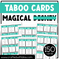 Magical Disney Taboo Party Game 150 Cards Fun Friday Ice Breaker Brain ...
