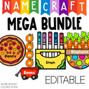 All Year Name Craft For Kids Big Bundle (Preschool, Sped, Kindergarten ...
