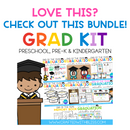 Editable Graduation Bulletin Decor [Pre-k, Preschool, Kinder] End of t ...