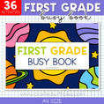 First Grade Busy Book – CraftedwithBliss