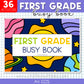 First Grade Busy Book – CraftedwithBliss