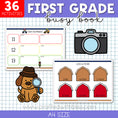 First Grade Busy Book – CraftedwithBliss