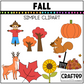 Simple Fall Background Scene September Clipart Commercial Use ...