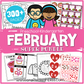February Preschool-Kindergarten Bundle, February Kindergarten Activiti ...