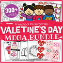 February Preschool-Kindergarten Bundle, February Kindergarten Activiti ...