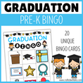 20 Cards Graduation BINGO For Preschool-Kindergarten – CraftedwithBliss