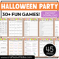 Halloween Party Game Printable Bundle – CraftedwithBliss