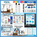 January Preschool-Kindergarten Bundle, January Kindergarten Activities ...