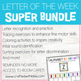 Alphabet Worksheet Mega Bundle – CraftedwithBliss