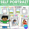 Monthly Self Portrait Activity | Editable Canva Template | Back to Sch ...