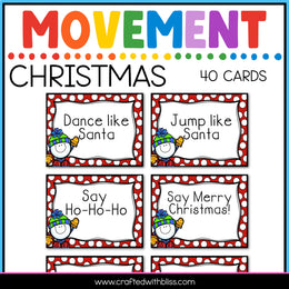 Movement Task Cards Mega Bundle – CraftedwithBliss