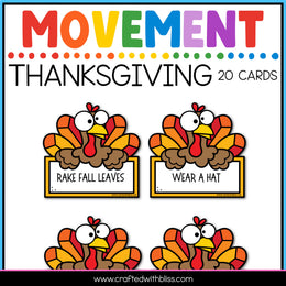 Movement Task Cards Mega Bundle – CraftedwithBliss
