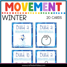 Movement Task Cards Mega Bundle – CraftedwithBliss