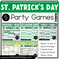 St. Patrick's Day Party Game Printable Bundle Game Night – CraftedwithBliss