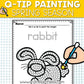 Q-Tip Painting - Spring Season Fine Motor Activity | Spring Craft ...