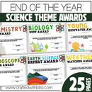 Editable Science End of the Year Awards – CraftedwithBliss