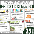 Editable Science End of the Year Awards – CraftedwithBliss