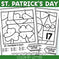 NO PREP St. Patrick's Day Color By Letter Worksheet | Literacy Center ...