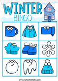 10 Winter BINGO For Preschool-Kindergarten – CraftedwithBliss