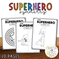 10 Superhero Symmetry For kids – CraftedwithBliss