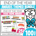 Editable End of the Year Awards Classroom Certificate Themed Bundle ...