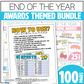 Editable End of the Year Awards Classroom Certificate Themed Bundle ...
