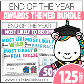 Editable End of the Year Awards Classroom Certificate Theme Part 2 ...