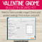 Valentine's Day Gnome Bulletin Board Kit Door Classroom Decor February ...