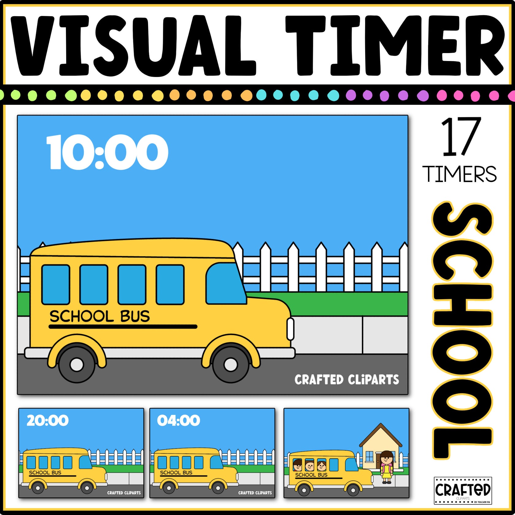 Back To School Visual Timer Classroom Management Tool Transition PPT V ...