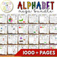 Alphabet Worksheet Mega Bundle – CraftedwithBliss