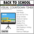 Back To School Visual Timer Classroom Management Tool Transition PPT V ...