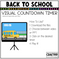 Back To School Visual Timer Classroom Management Tool Transition PPT V ...