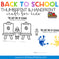Back to School Thumbprint & Handprint Art Craft | Last Day Of School ...