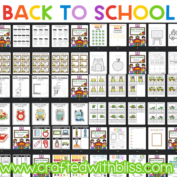100+ Back To School Engaging Activities and Resources Bundle ...