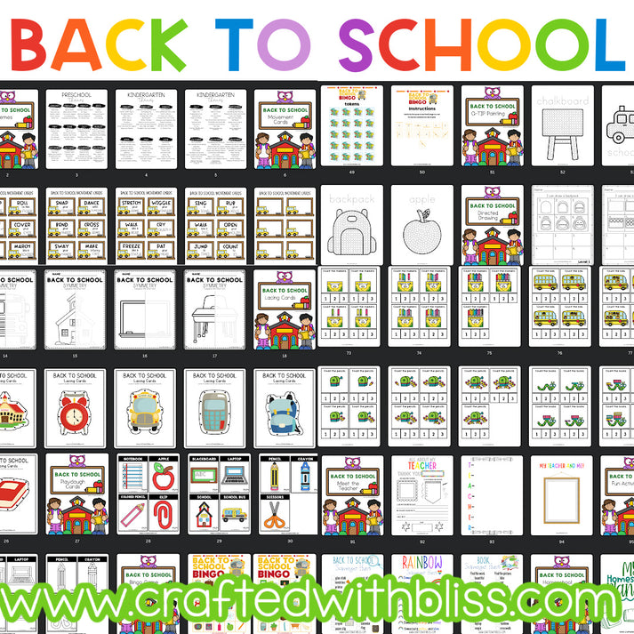 100+ Back To School Engaging Activities and Resources Bundle ...