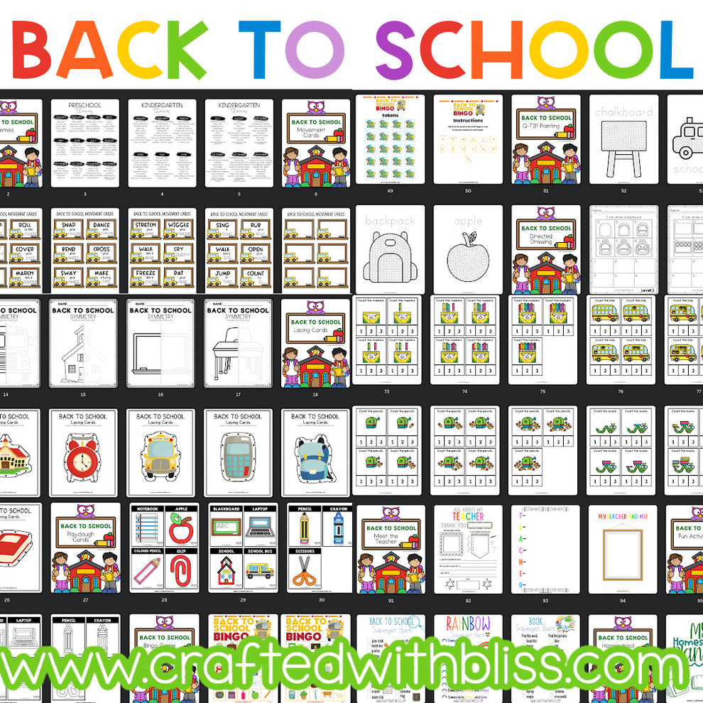 100+ Back To School Engaging Activities and Resources Bundle ...