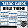 Bible Taboo Party Game 150 Cards Christian Fun Friday Ice Breaker Brai ...