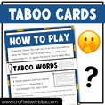 Bible Taboo Party Game 150 Cards Christian Fun Friday Ice Breaker Brai ...