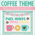 Coffee Theme Bulletin Board Kit Door Classroom Decor Coffee And Donuts ...