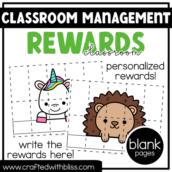 Class Rewards Puzzle | Classroom Management Tool – CraftedwithBliss