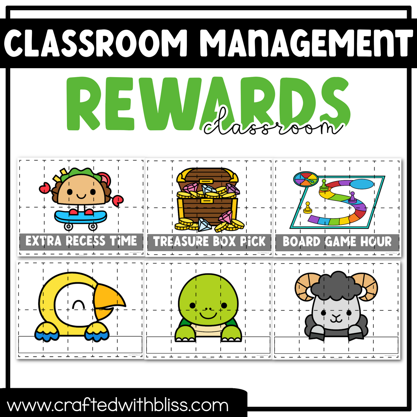 Class Rewards Puzzle | Classroom Management Tool – CraftedwithBliss