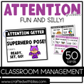 Fun and Silly Attention Getter Grabber | Classroom Management Tool ...
