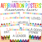 15 Rainbow Affirmation Posters Classroom Decor | Back to School ...