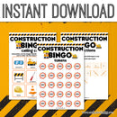 20 Construction Bingo For Kids – CraftedwithBliss